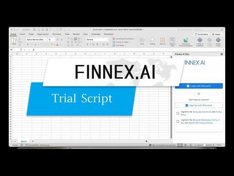 FINNEX - UI for AI in Excel